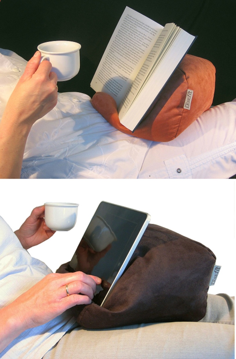 Lesekissen & Tablet Kissen von LESEfit soft – RÖHREN WOHNideen